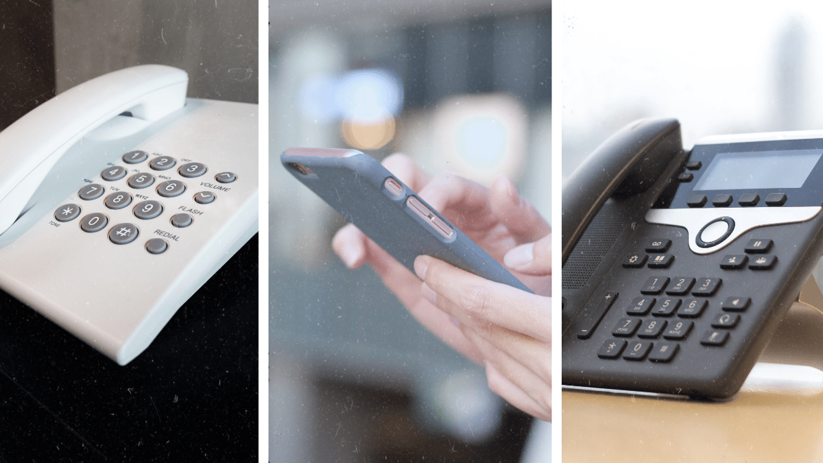 Calling Options: Landline, Cell, or VoIP